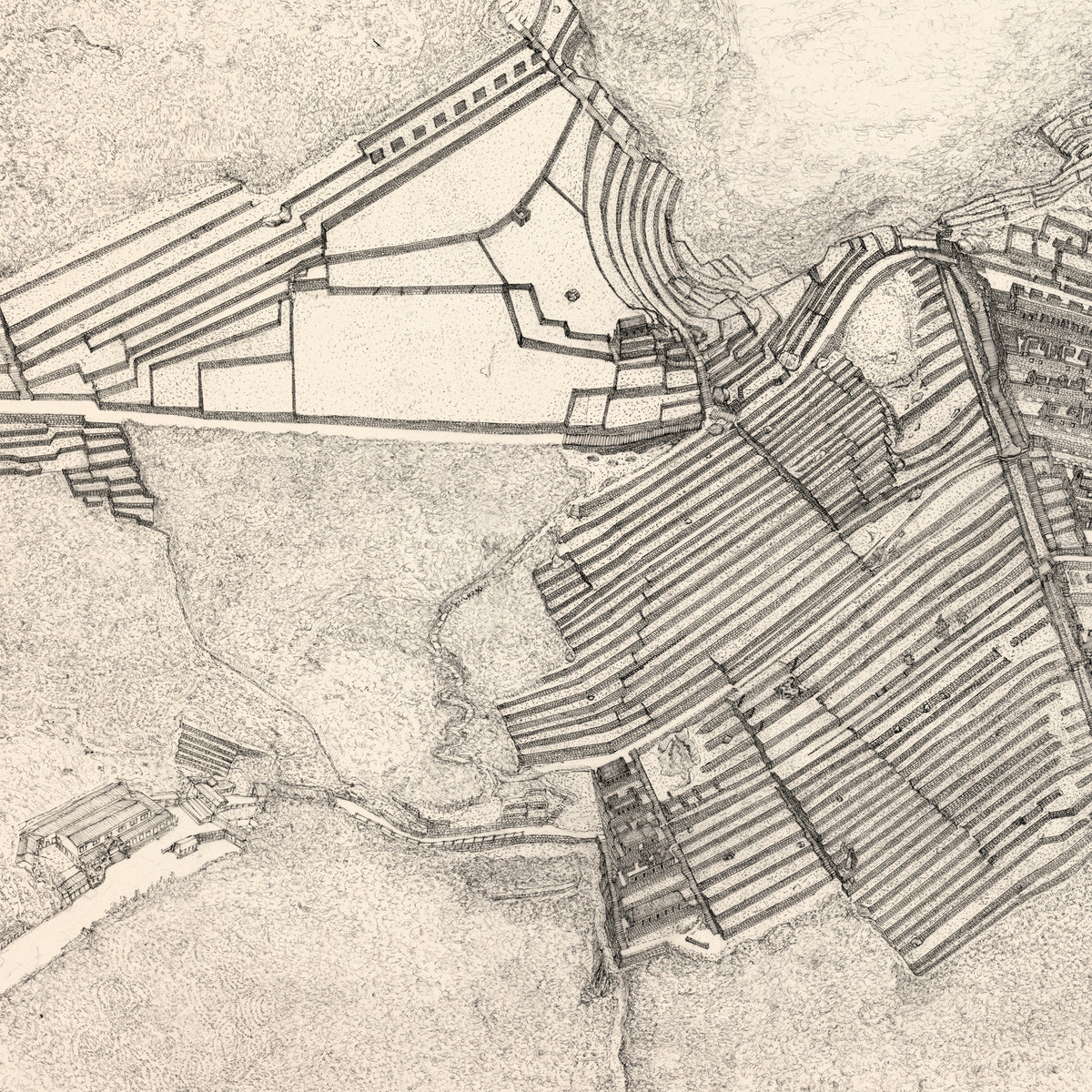 MACHU PICCHU CARTOGRAPHIC MAP - the most accurate rendition of Machu P ...